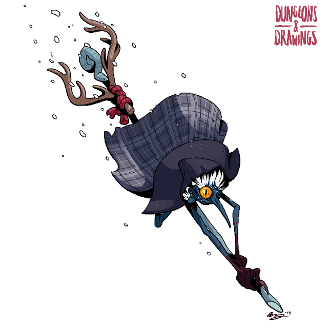 Dungeons and Drawings: Bheur Hag