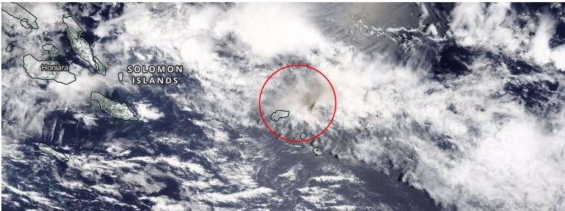 Earthquake Prediction: Powerful eruption of Tinakula volcano, ash to 10 ...