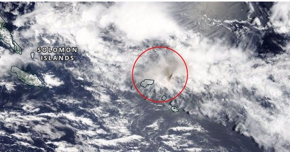 Earthquake Prediction: Powerful eruption of Tinakula volcano, ash to 10 ...