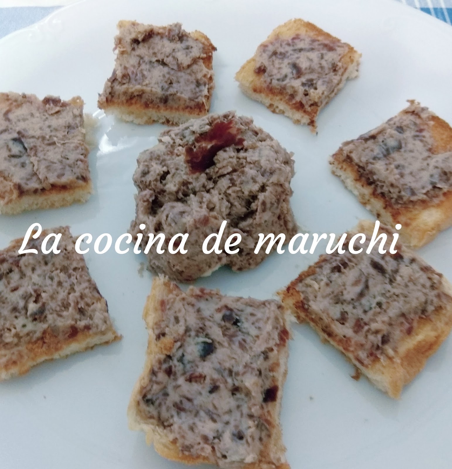 la cocina de maruchi: El paté de Cecina de Isabel.