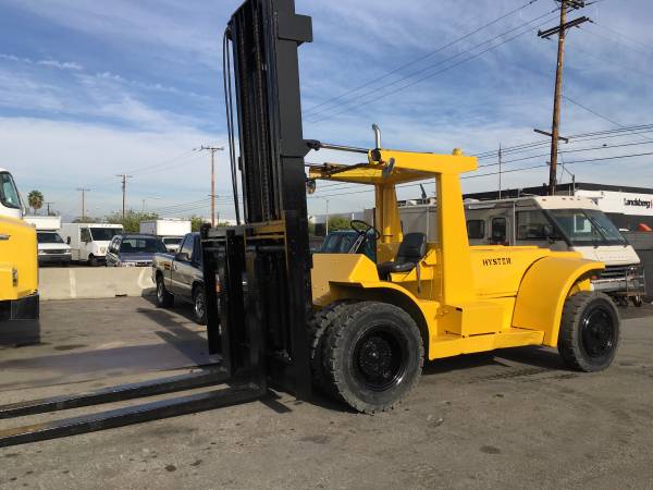 Shipping Container and Chassis: 32,000 lbs, hyster forklift for sales ...