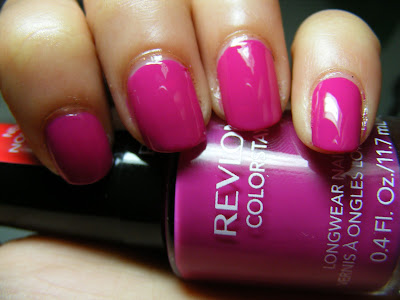Miss Nail Polish: Revlon Colorstay Rich Raspberry