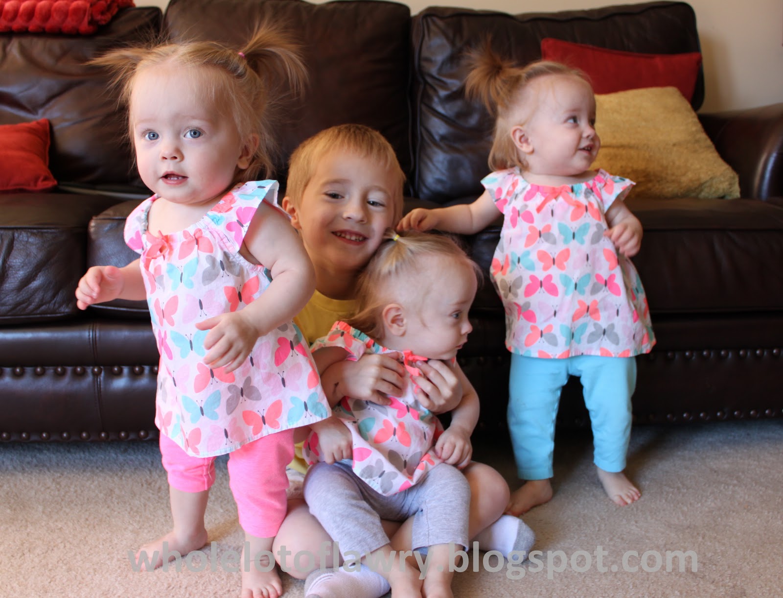 The Lawry Crew (Declan and his Triplets): Triplets meet triplets...