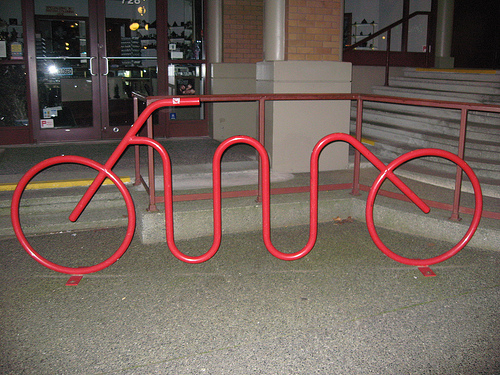 26 Unique Bike Racks ~ Now That's Nifty