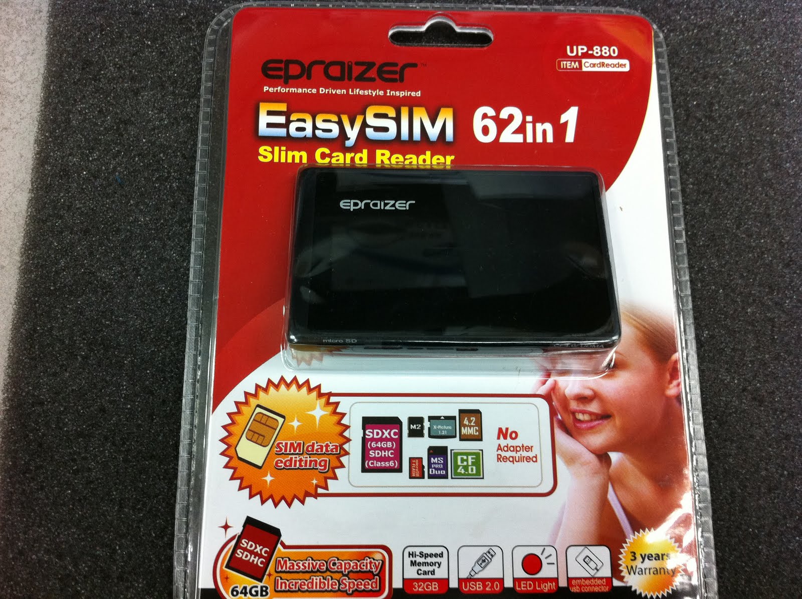 computer accessories-LCjin: epraizer card reader