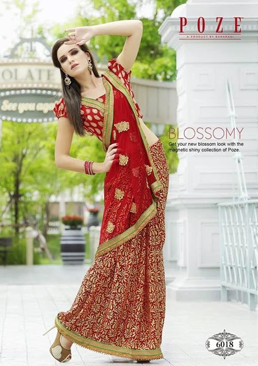 Simple & Beautiful Sarees | Simple Navratri Saree Designs for Girls ...