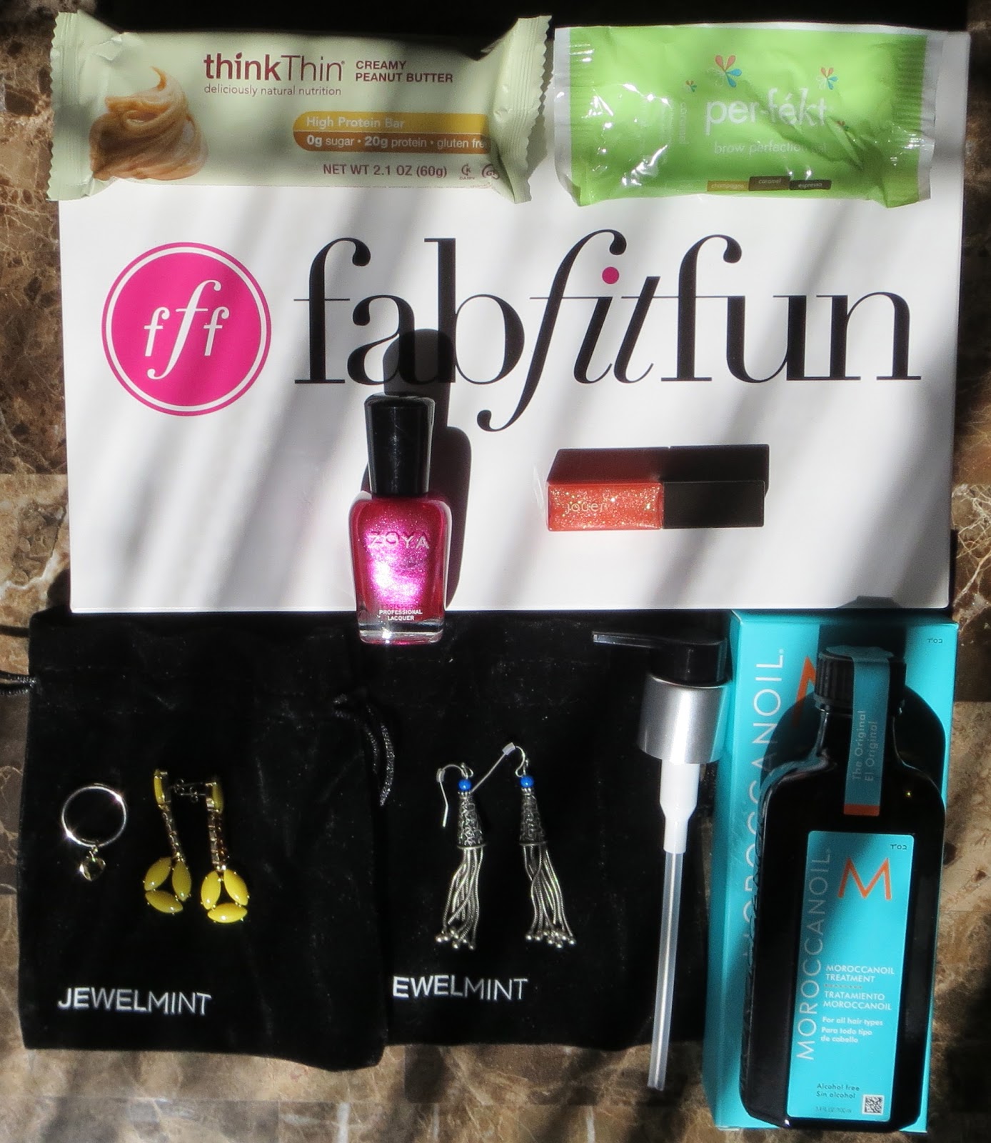 Fab Fit Fun Quarterly Subscription Box - Blue Skies for Me Please