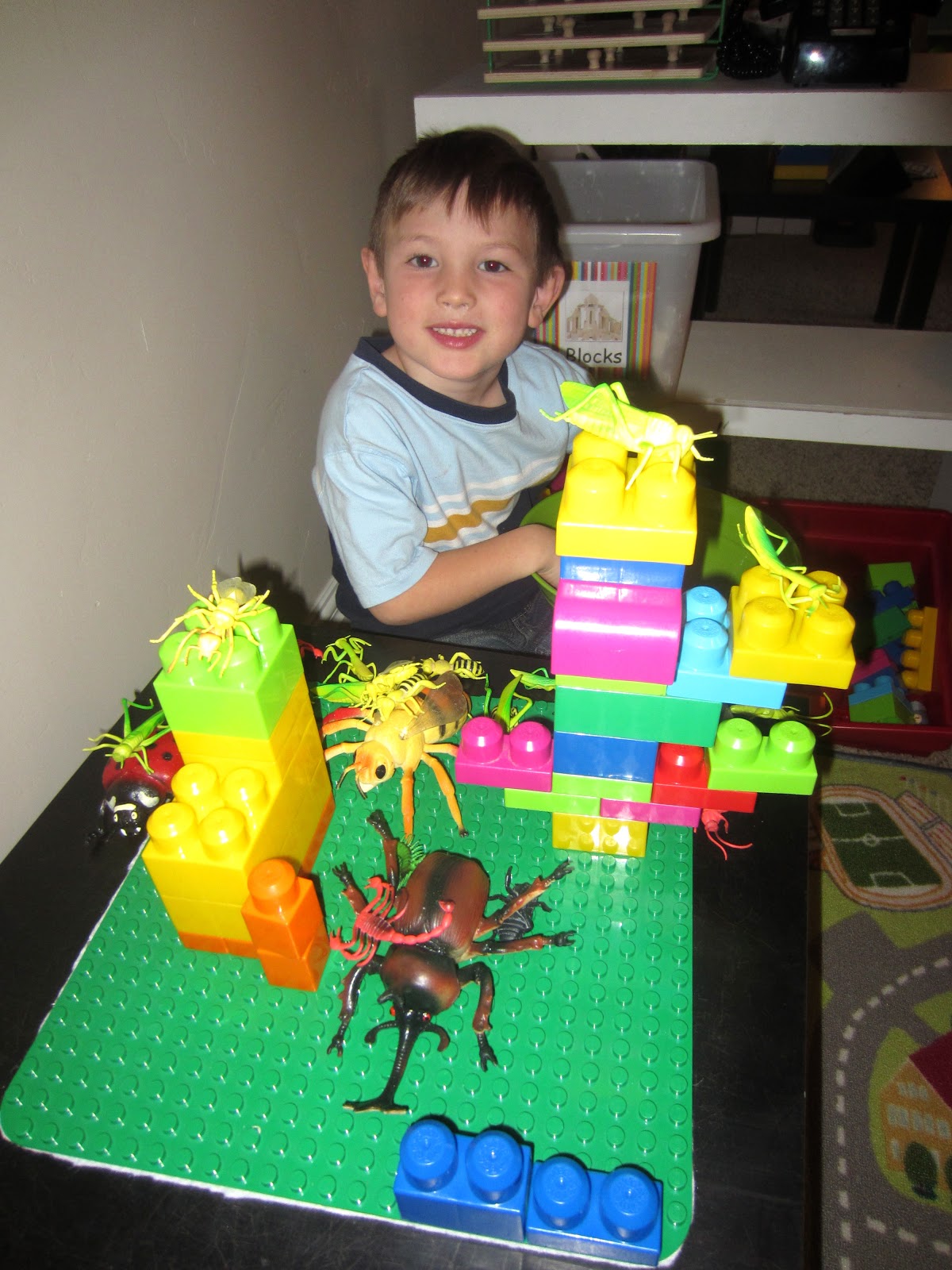 abc discovery preschool: Block area