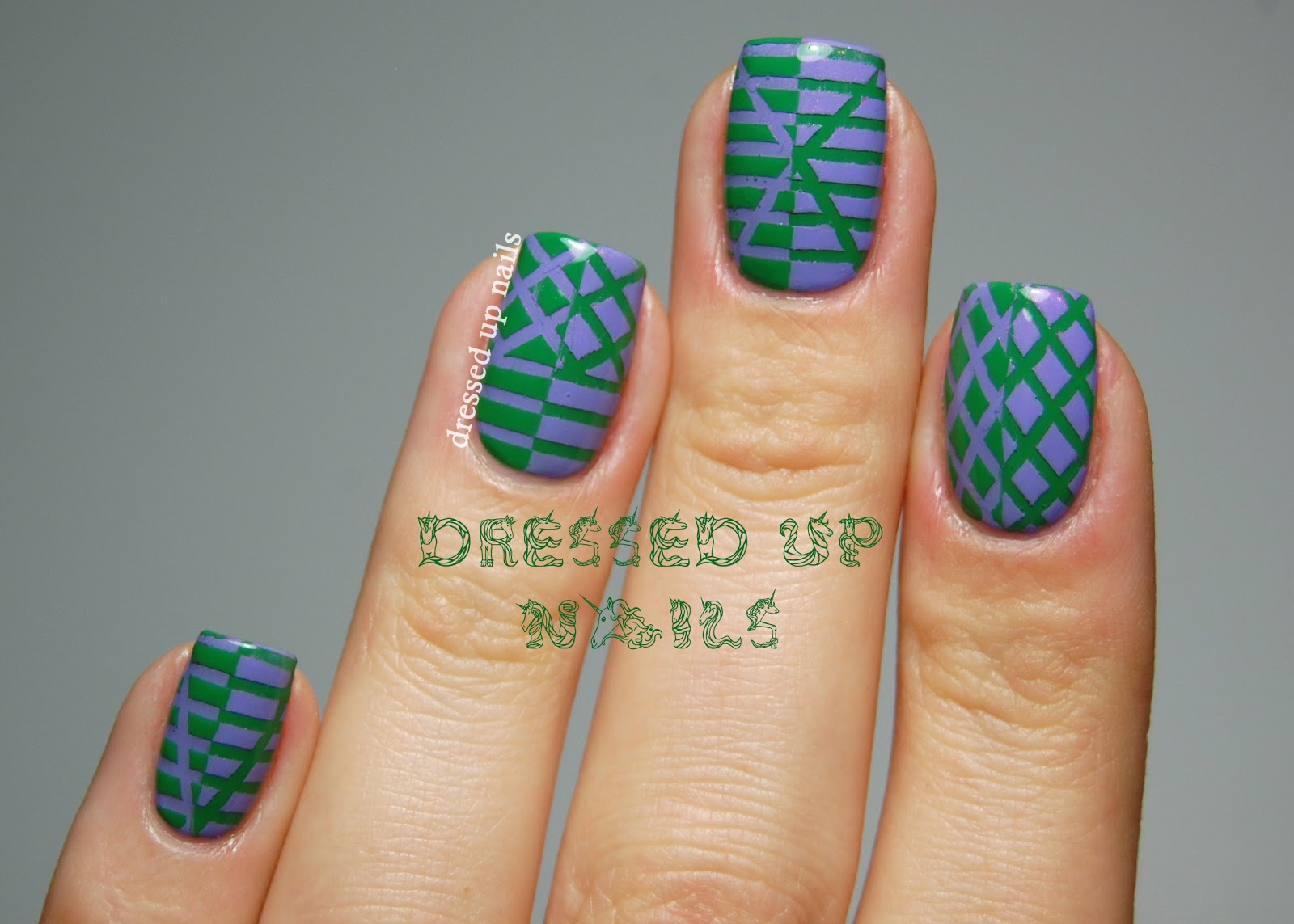 Reverse striping tape nails! Super happy these turned out like I saw ...