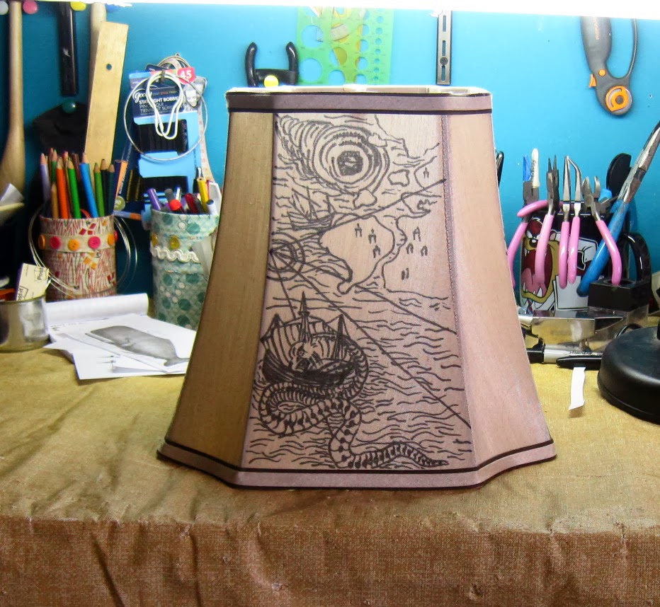 Whippoorwill Studio: DIY Lampshade Tutorial