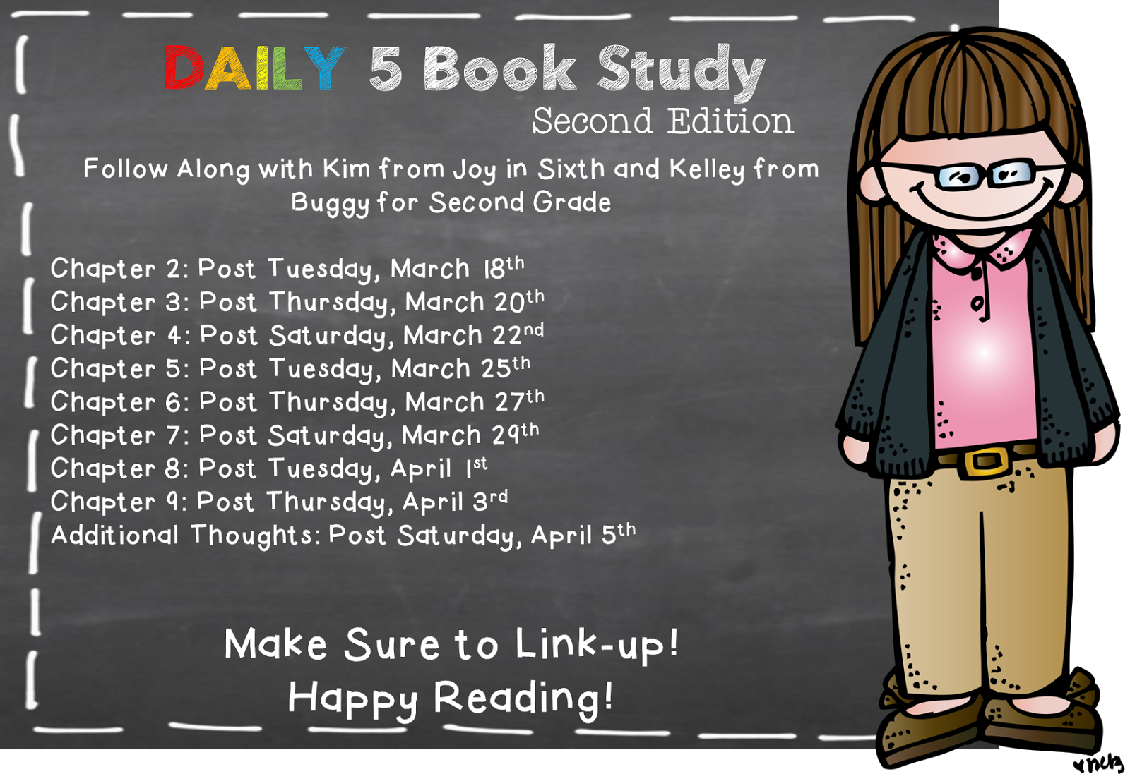 Buggy for Second Grade: Daily 5 Book Study: Chapter 6