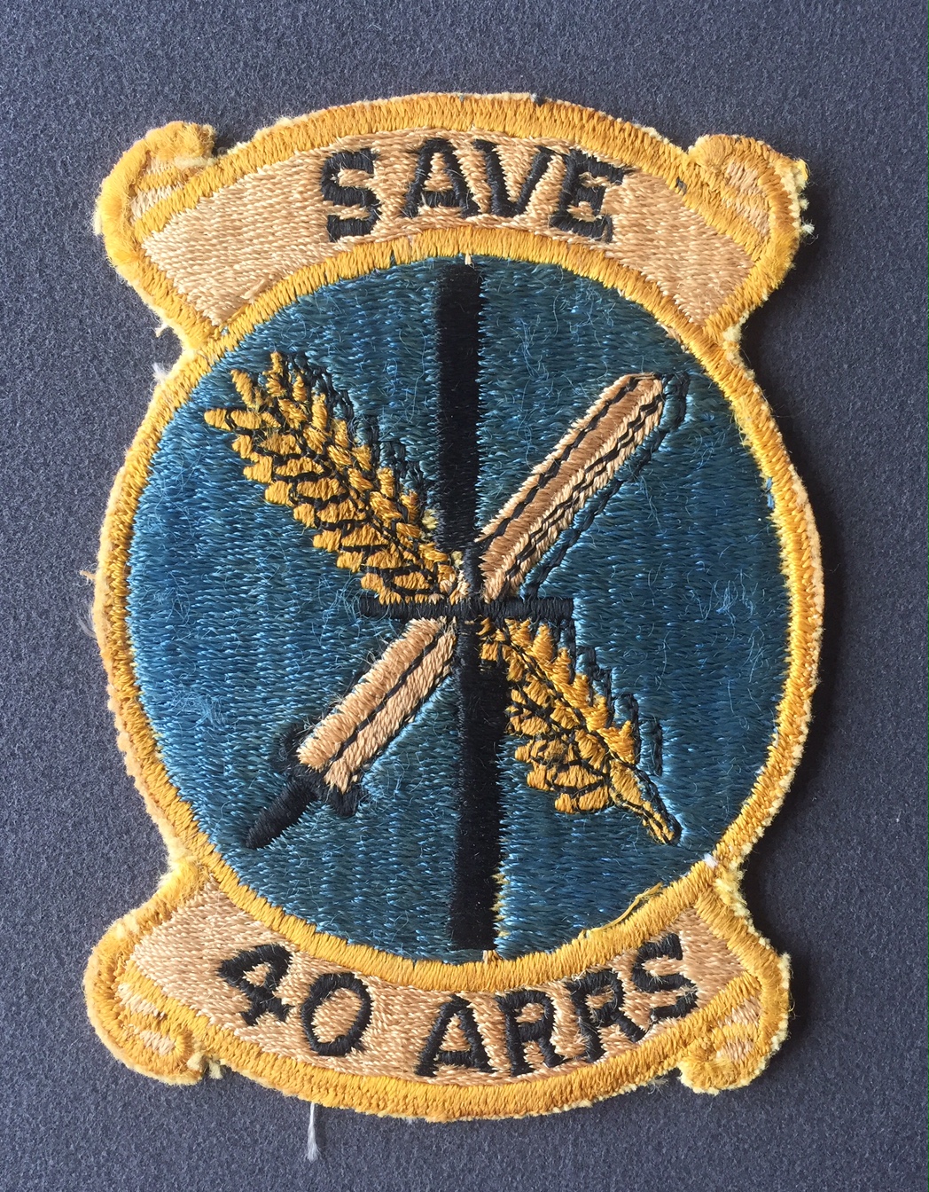 THE USAF RESCUE COLLECTION: USAF 40th ARRS Patch