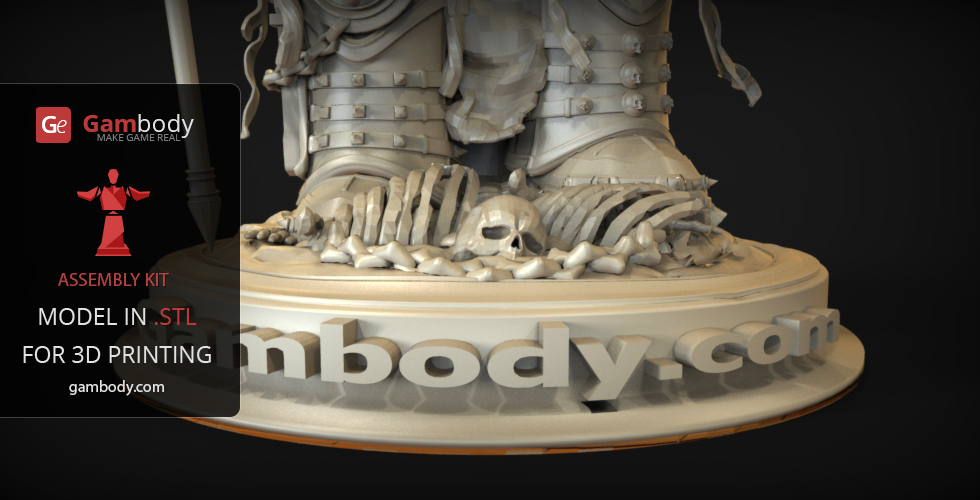 Nixon's 3D Models : Warhammer 40K - Chaplain 3D Printable Model ...