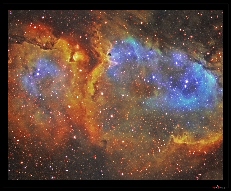Astro Anarchy: IC 1848, the "Soul Nebula", finalized