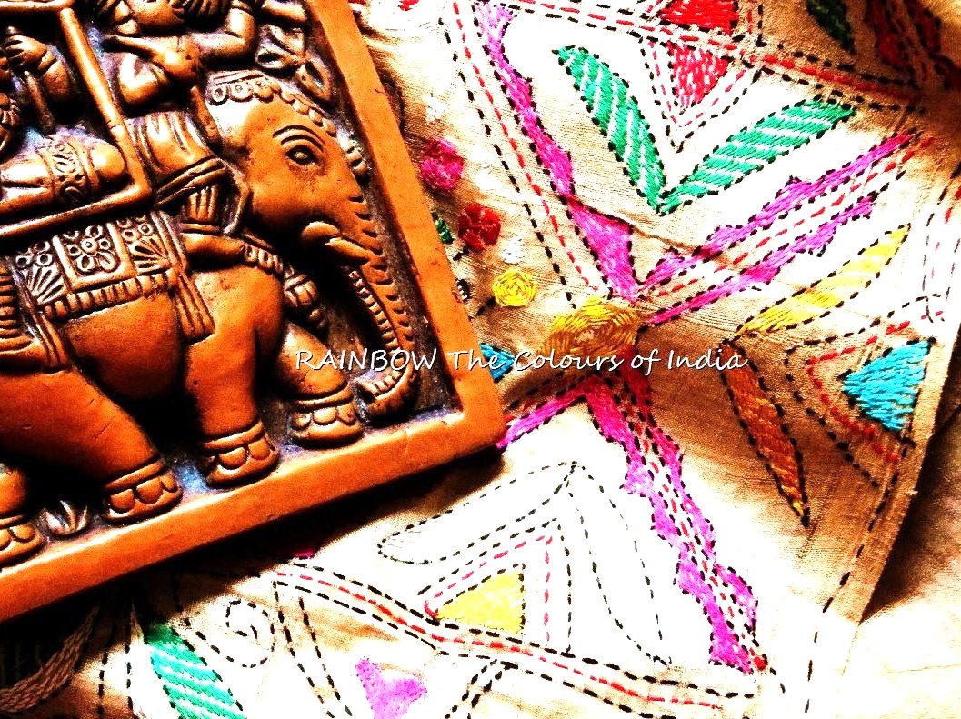 RAINBOW - The Colours of India: Kantha : An affair to remember....DIY ...