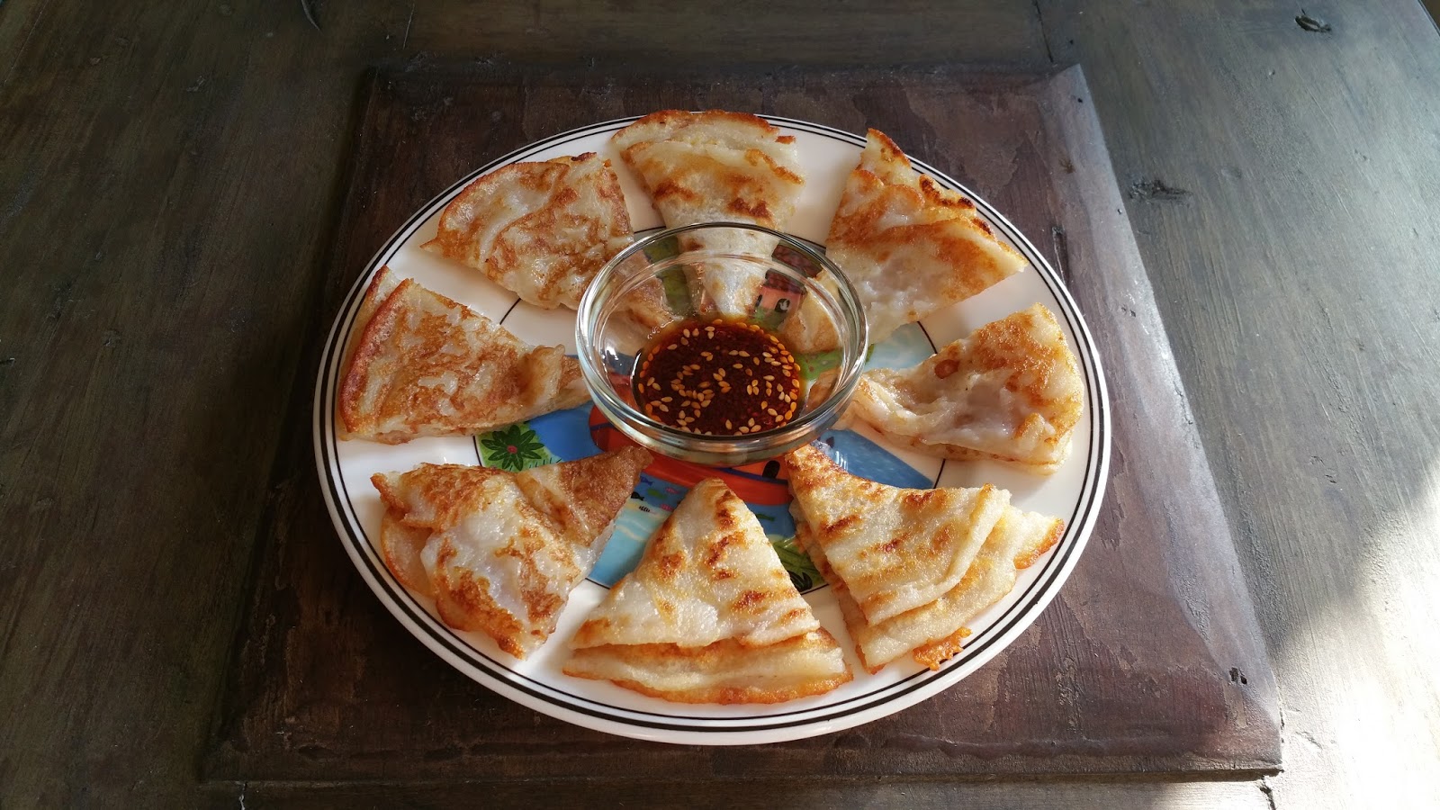 The Kitchen : Korean Potato Pancakes - Gamja jeon