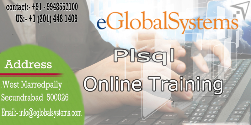 EGLOBALSYSTEMS - Dotnet(asp, c#), Java (Core , Advanced), PL SQL online Training : PL/SQL Online ...