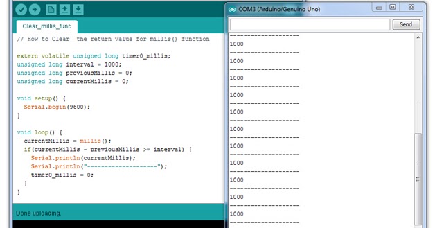 ฟังก์ชัน millis() กับ ARDUINO