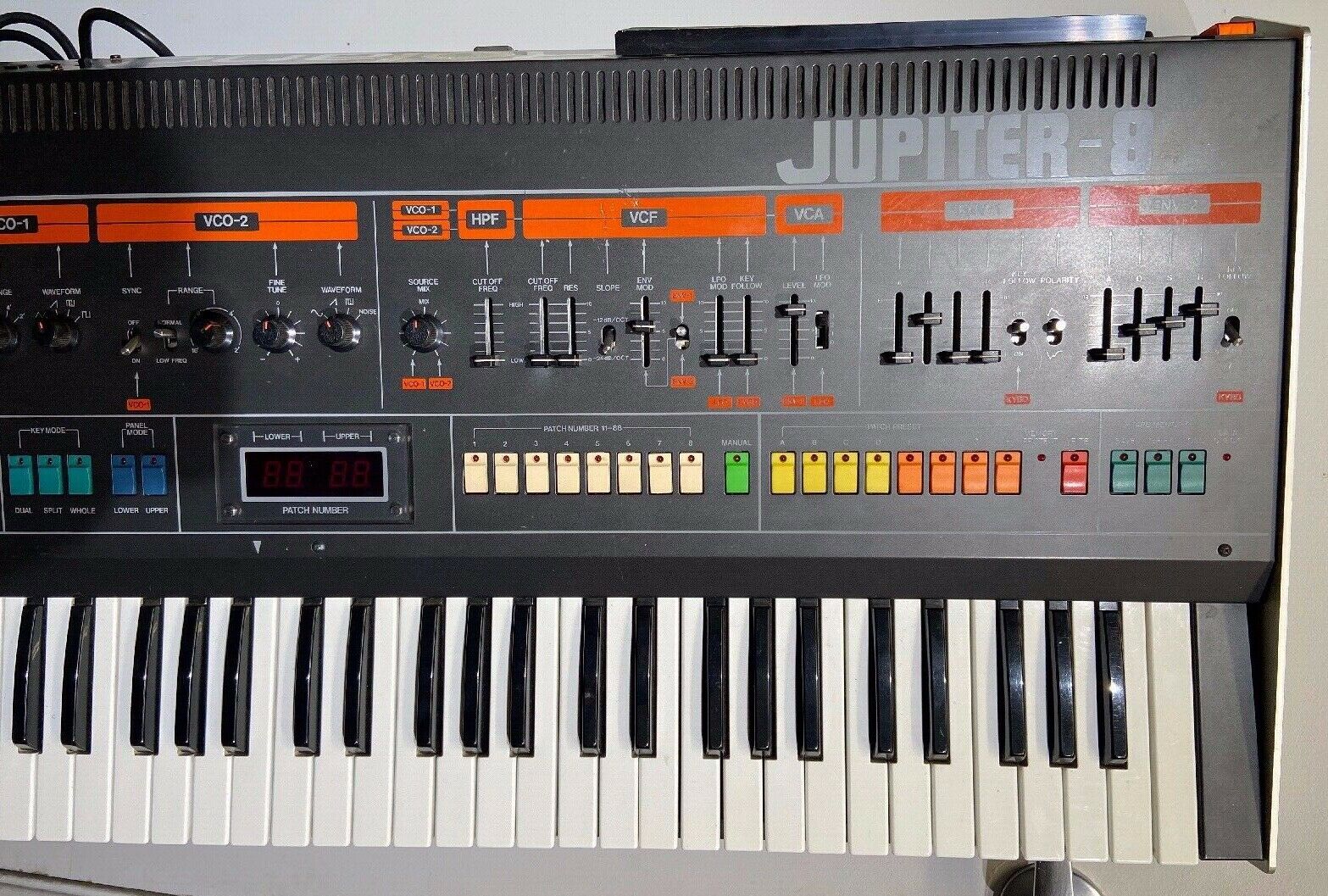 MATRIXSYNTH: Vintage Roland Jupiter 8 JP-8 With Midi Upgrade SN 212381