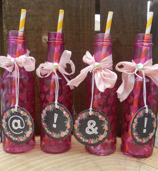 The BoBunny Blog: You're Invited Party Bottles!