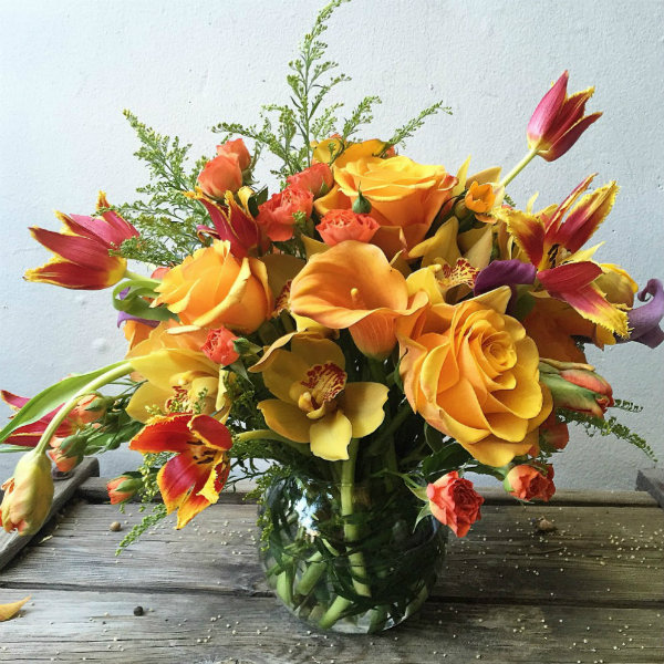 ciao! newport beach: fresh flowers for fall decor