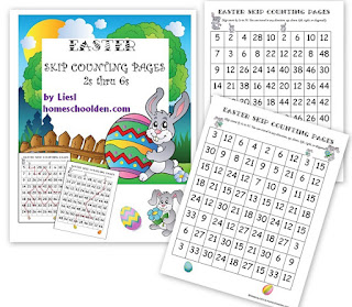 The Homeschool Den: Math Skip Counting Game: Speed!