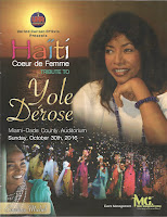 HAITI CONNEXION CULTURE: Yole Dérose – Le temps de lui dire merci