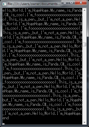 ばぐぶろぐ: 【C#】Console.WriteLineはスレッドセーフなのか? ばぐぶろぐ: 【C#】Console.WriteLineはスレッドセーフなのか?