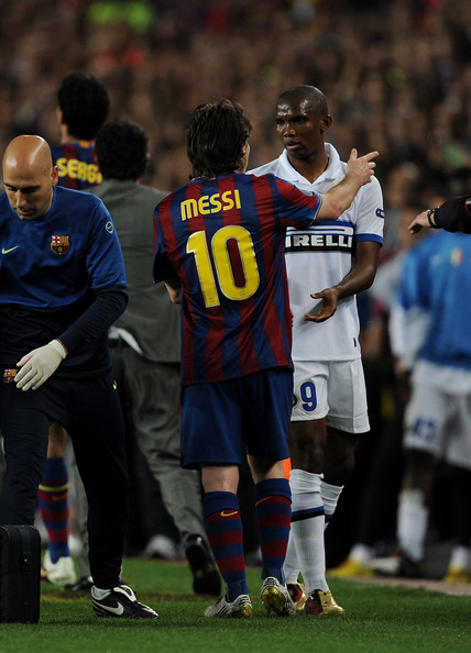 pictures Lionel Messi Barcelona v Inter Milan - UEFA Champions League
