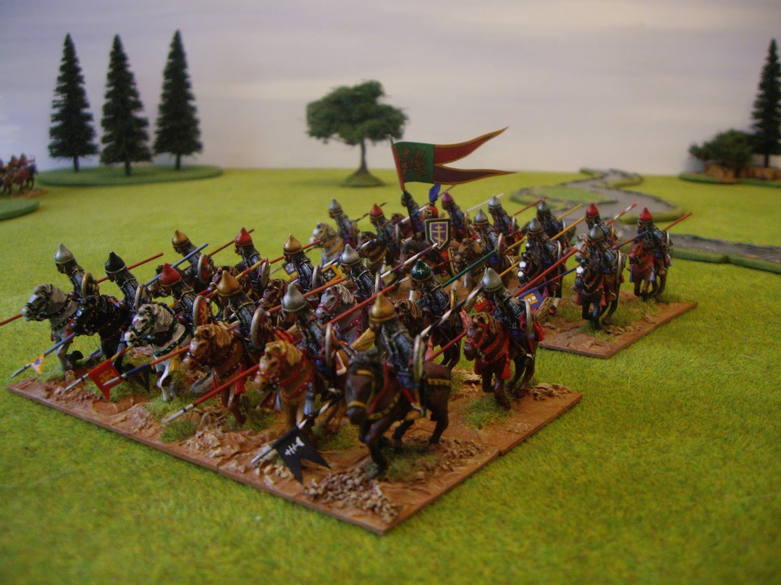 Scimitar and Crescent Wargames: MORE MUSCOVITE BOYAR CAVALRY 1400-1650