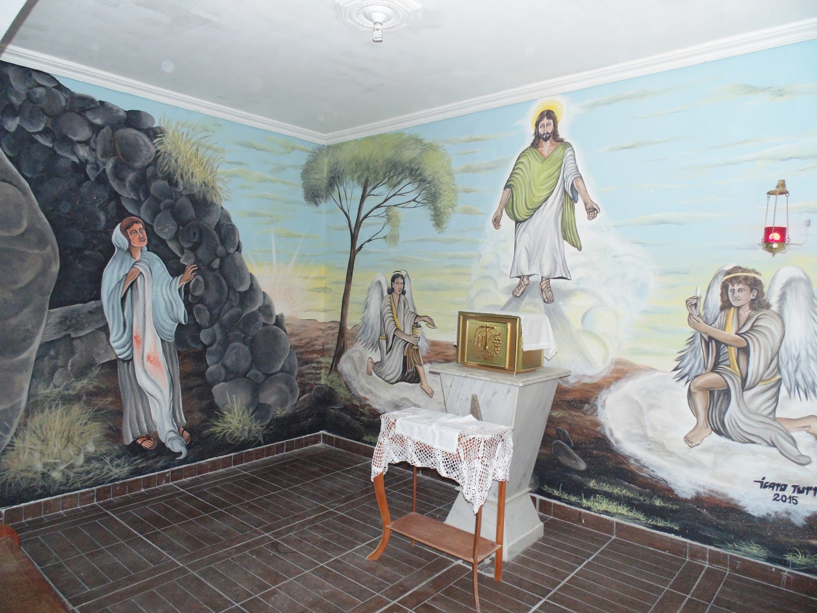 Ícaro Turra Arte Sacra: Pintura sacra