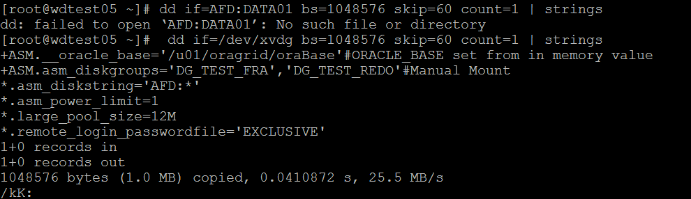 All You Want to Know About ASM spfile