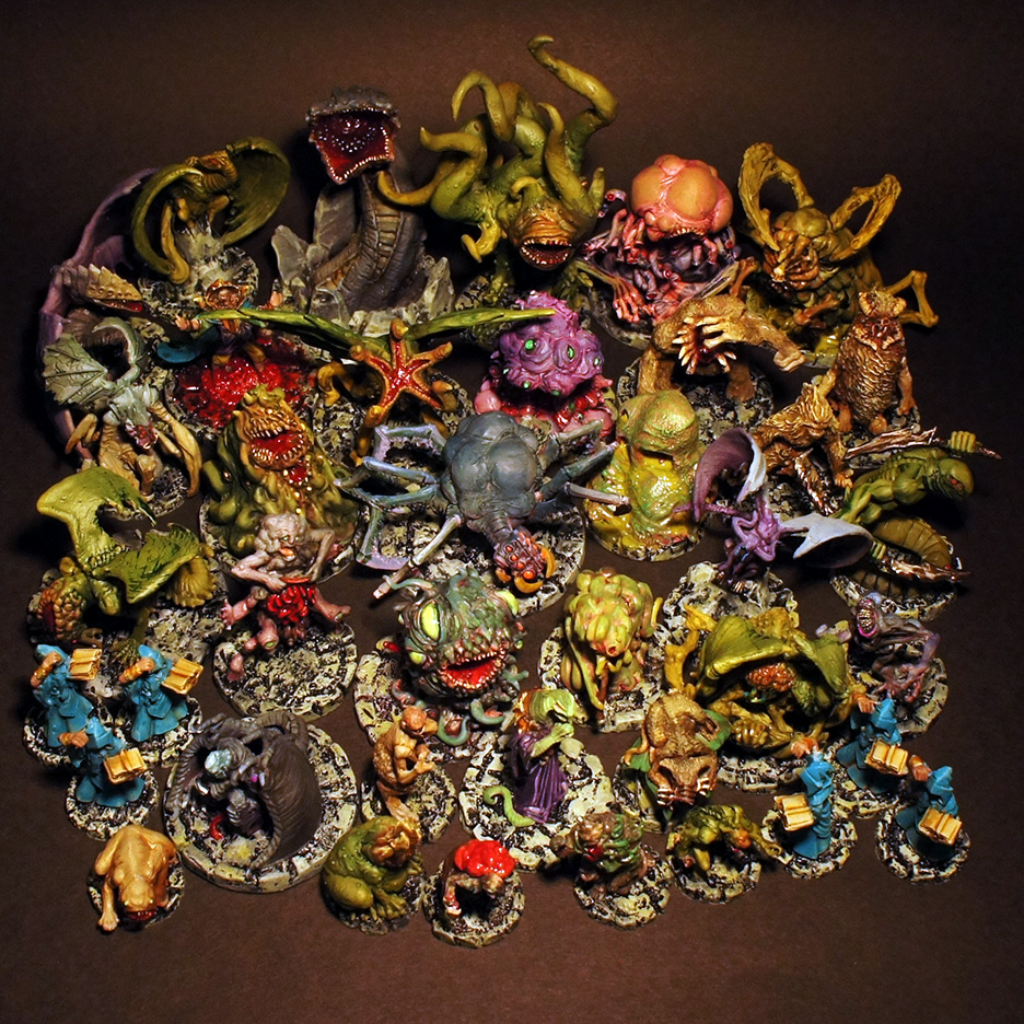 Oldhammer, Newhammer, Kicks'ammer: Speed Painting Marathon: Cthulhu Wars