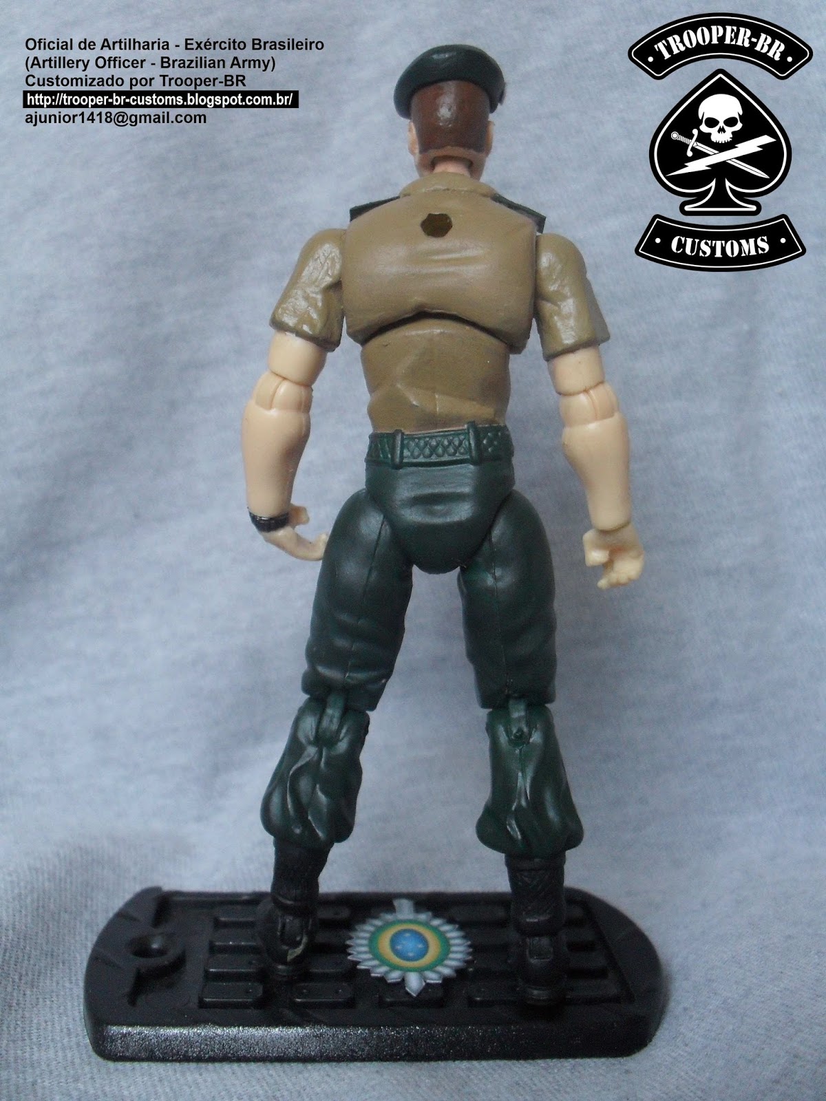 Gi joe Custom Action Figures: 2º Ten. de Artilharia (Exército ...