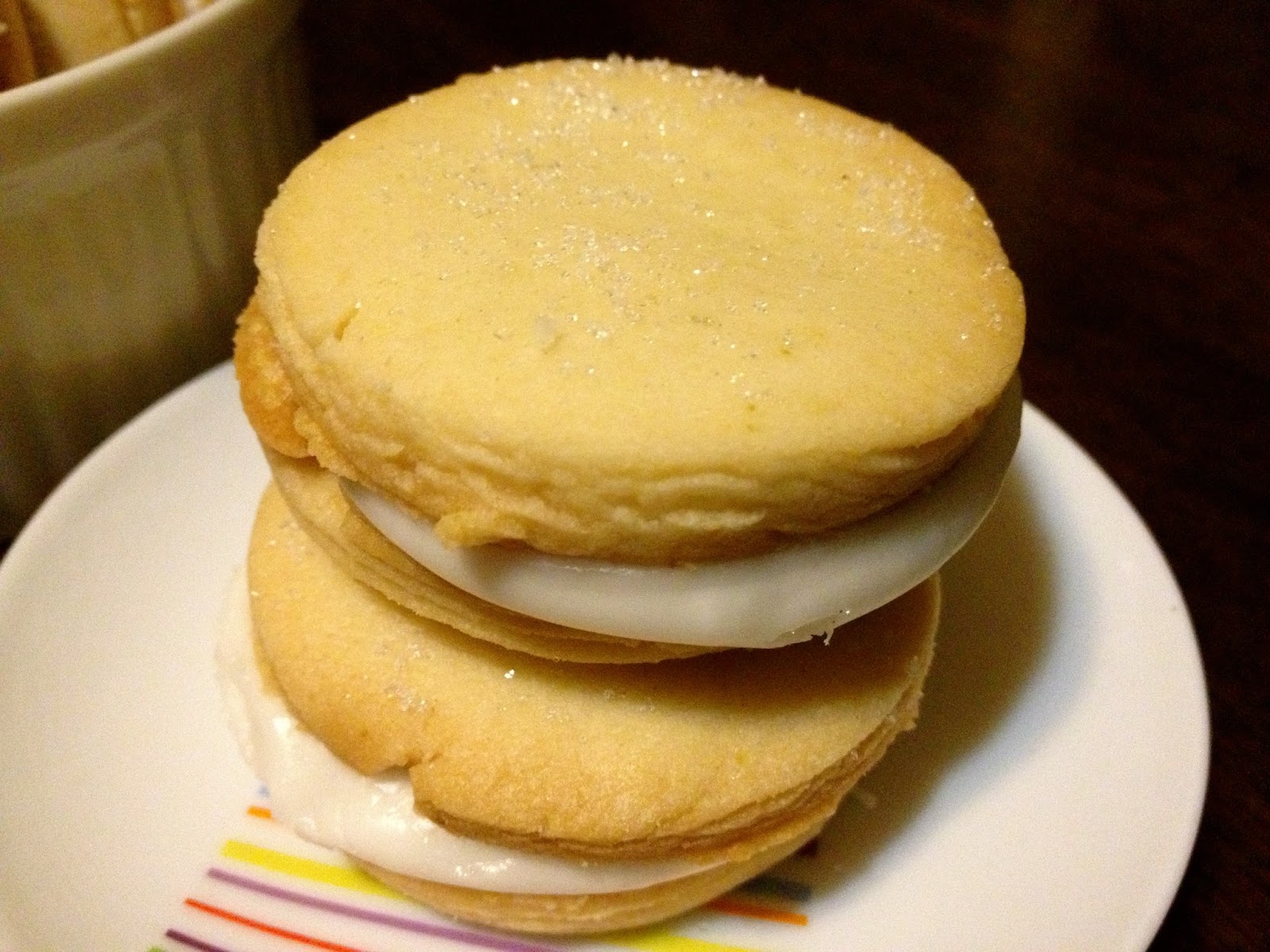 Meringues and Chiffon: Lemon on Lemon Cookies
