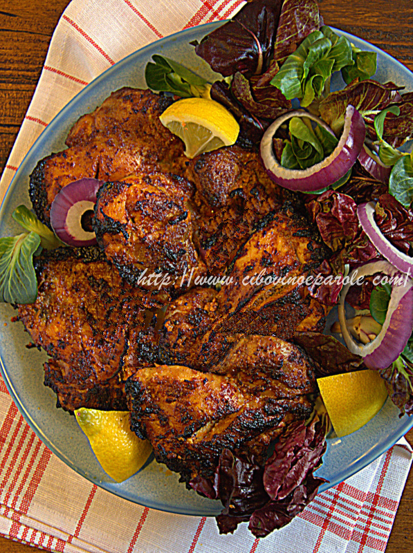 Pollo tandoori- Tandoori chicken