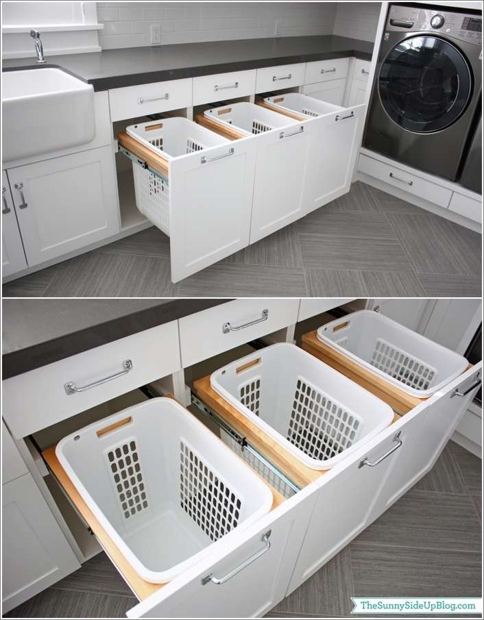 15 Awesome Laundry Room Storage and Organization Hacks - Handy DIY