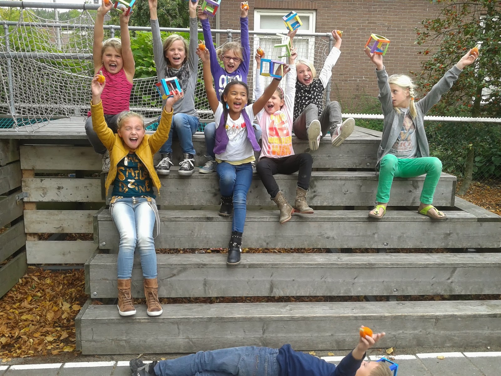 Groep 5-6: De eerste foto's