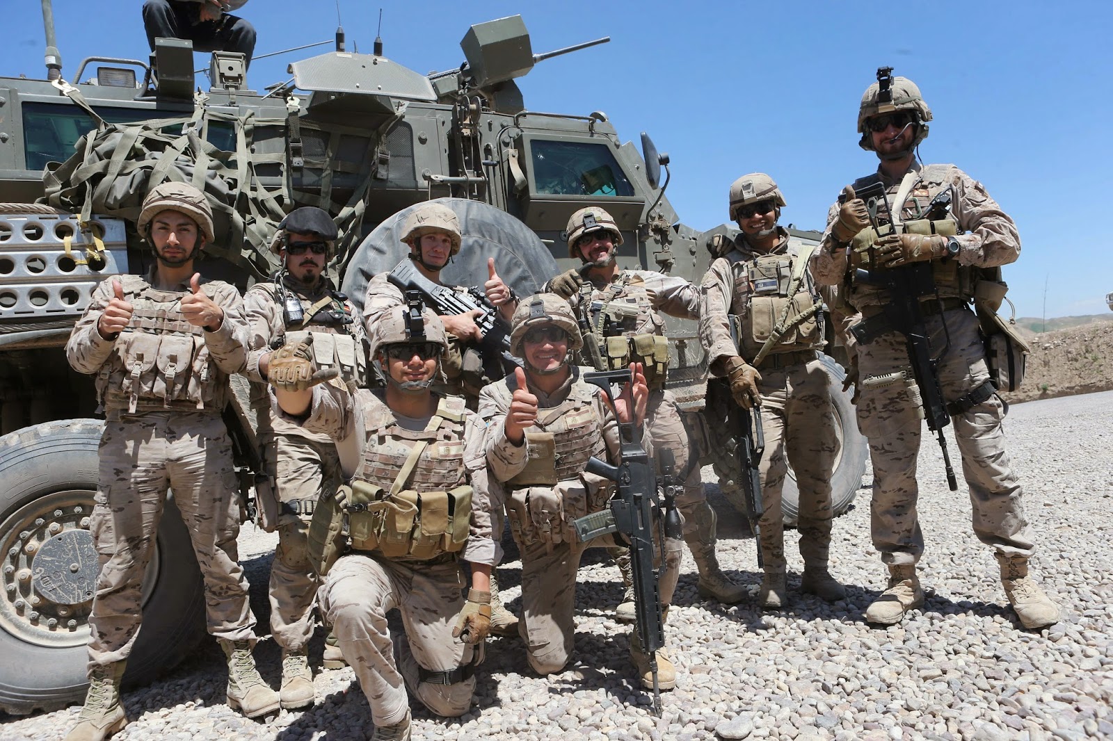 Españoles en combate,veteranos de irak, afganistan y otras misiones ...