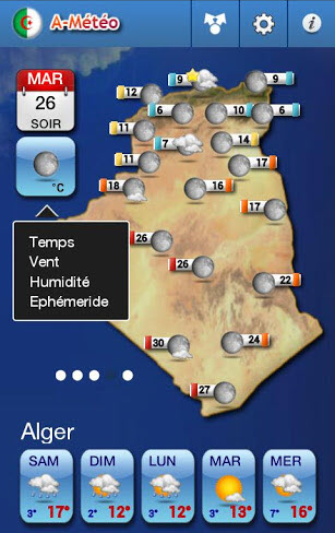 Meteo en Algerie