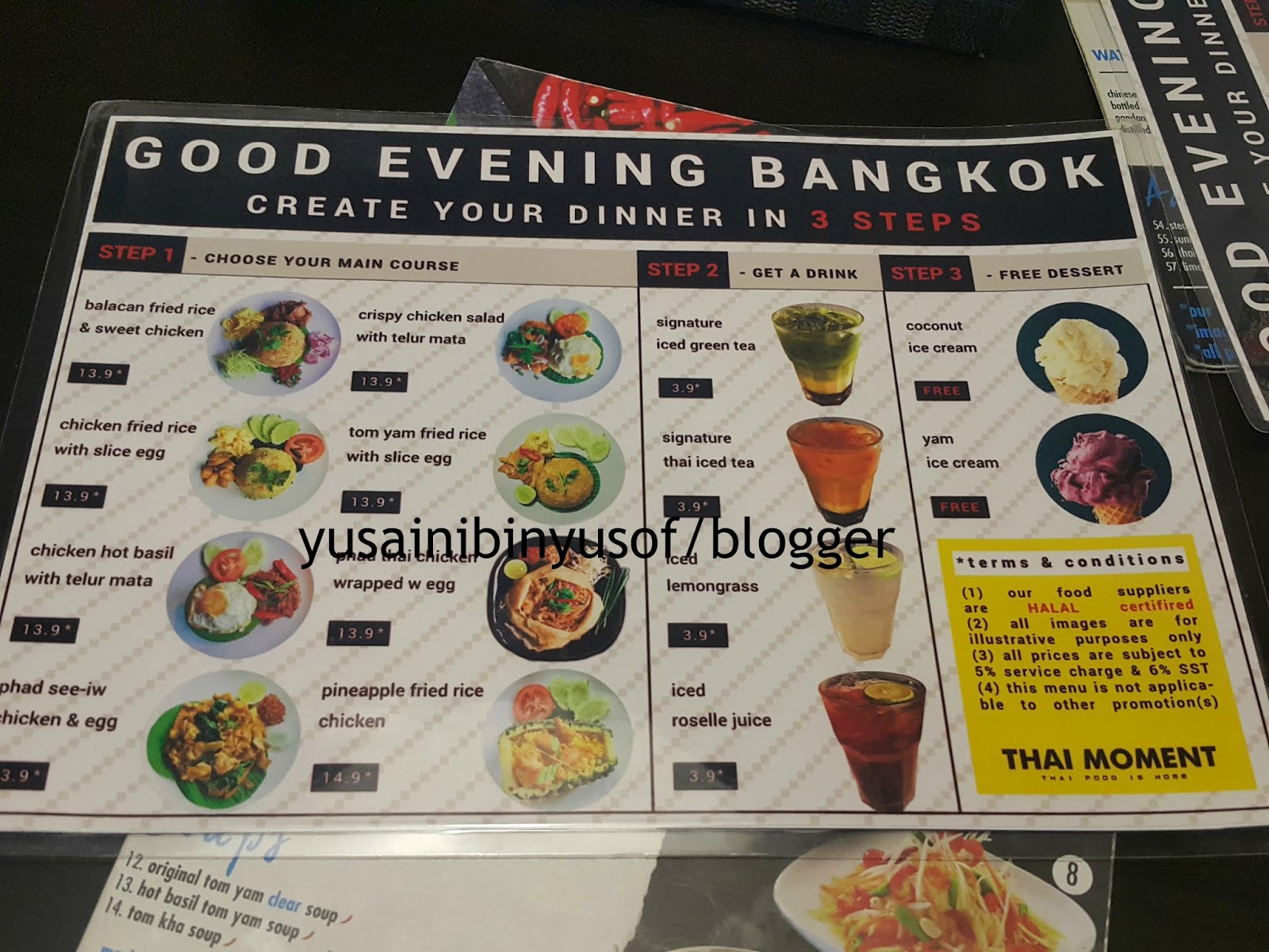 YUSAINIBINYUSOF: THAI MOMENT DESA SETAPAK