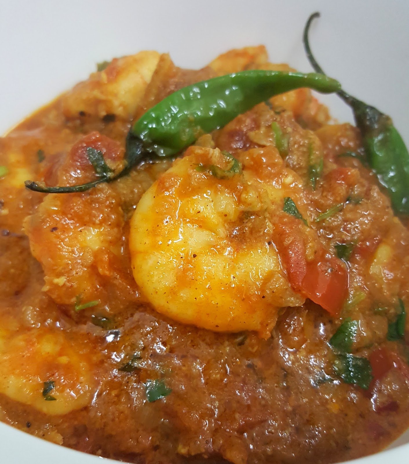 My Passion For Cooking: Prawn Karahi