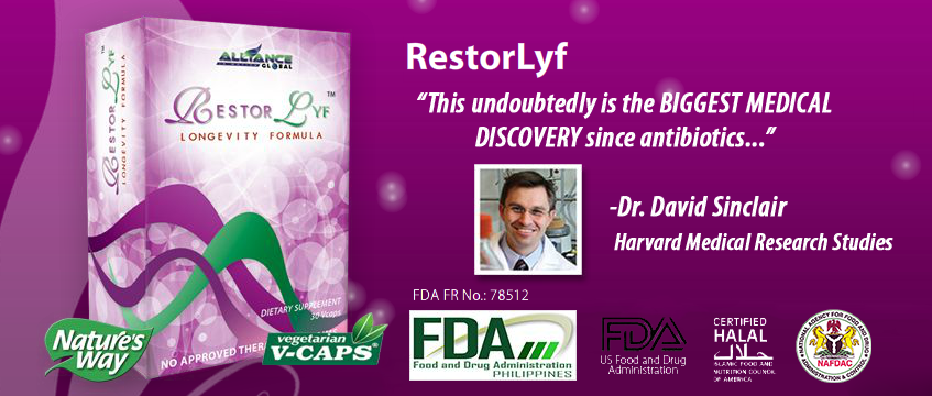 RESTORLYF LONGEVITY FORMULA: THE MOST COMPREHENSIVE RESVERATROL BLEND ...
