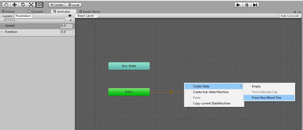 Coding With Unity: Blend Trees for smooth animations