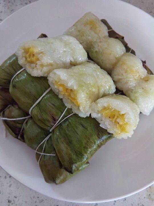 Isokie's 我要旅行: Pulut Pisang 蒸香蕉糯米糕