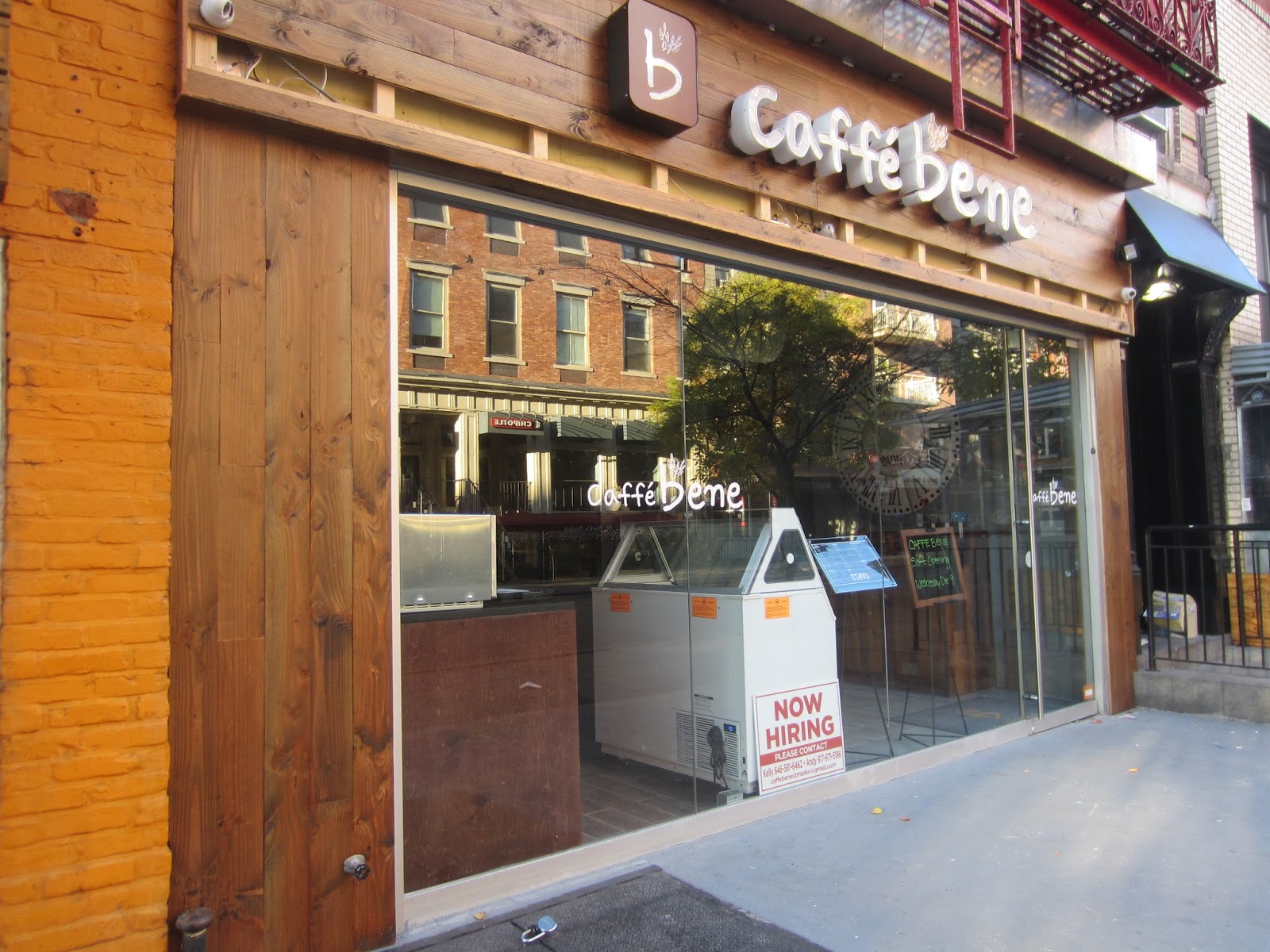 EV Grieve: [Updated] Caffe Bene opens today on St. Mark's Place
