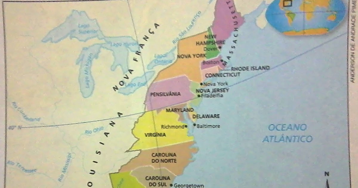 GEOGRAFIA Newton Almeida: Estados Unidos : Formação Territorial : As ...