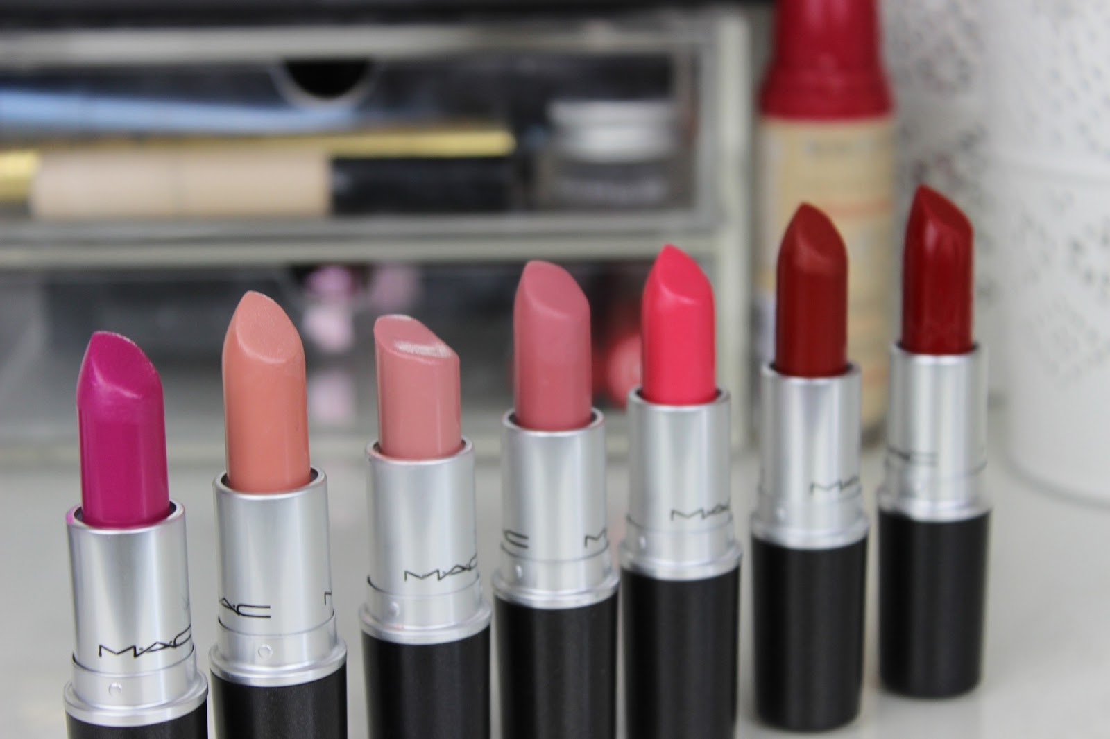 My Mac Lipstick Collection - Charlotte Ruff