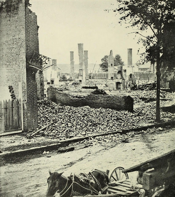 The Chubachus Library of Photographic History: View of Buildings Razed ...
