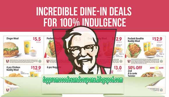 Free Promo Codes and Coupons 2023: Kfc Coupons